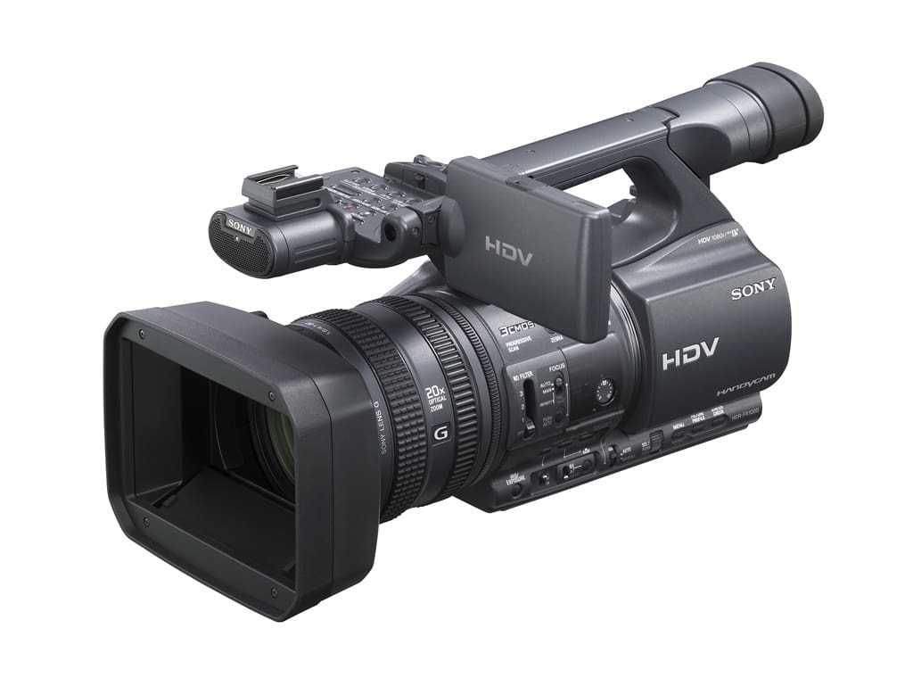 Sony Camera HDR-FX1000 (20x optical zoom) - Crew Licht en Geluid