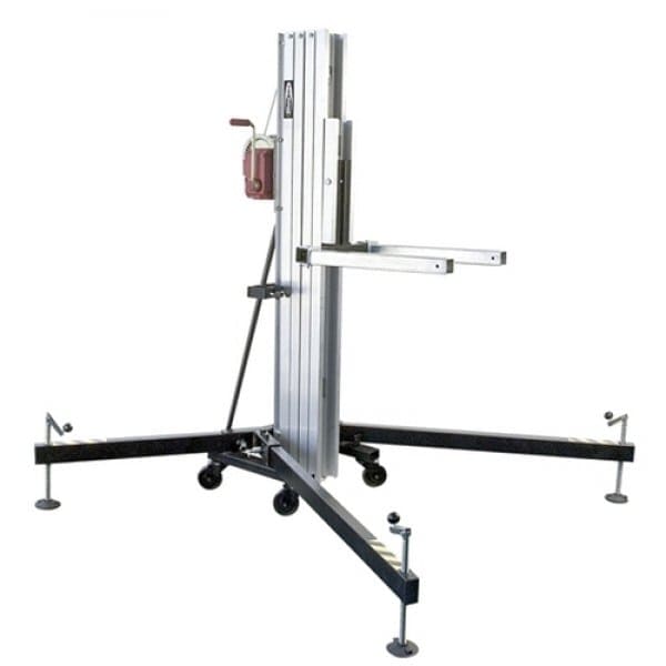 WIND-UP 5,5 M vork lifter - Crew Licht en Geluid