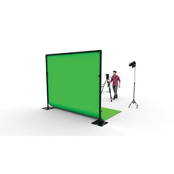 Greenscreen met draagframe afmeting doek 3 x 6 meter (brxh) - Crew ...