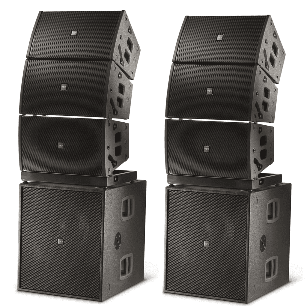 FBT HORIZON ACTIEVE LINE ARRAY SET 10 KW RMS ± 800 T/M 1000 PERS - Crew ...
