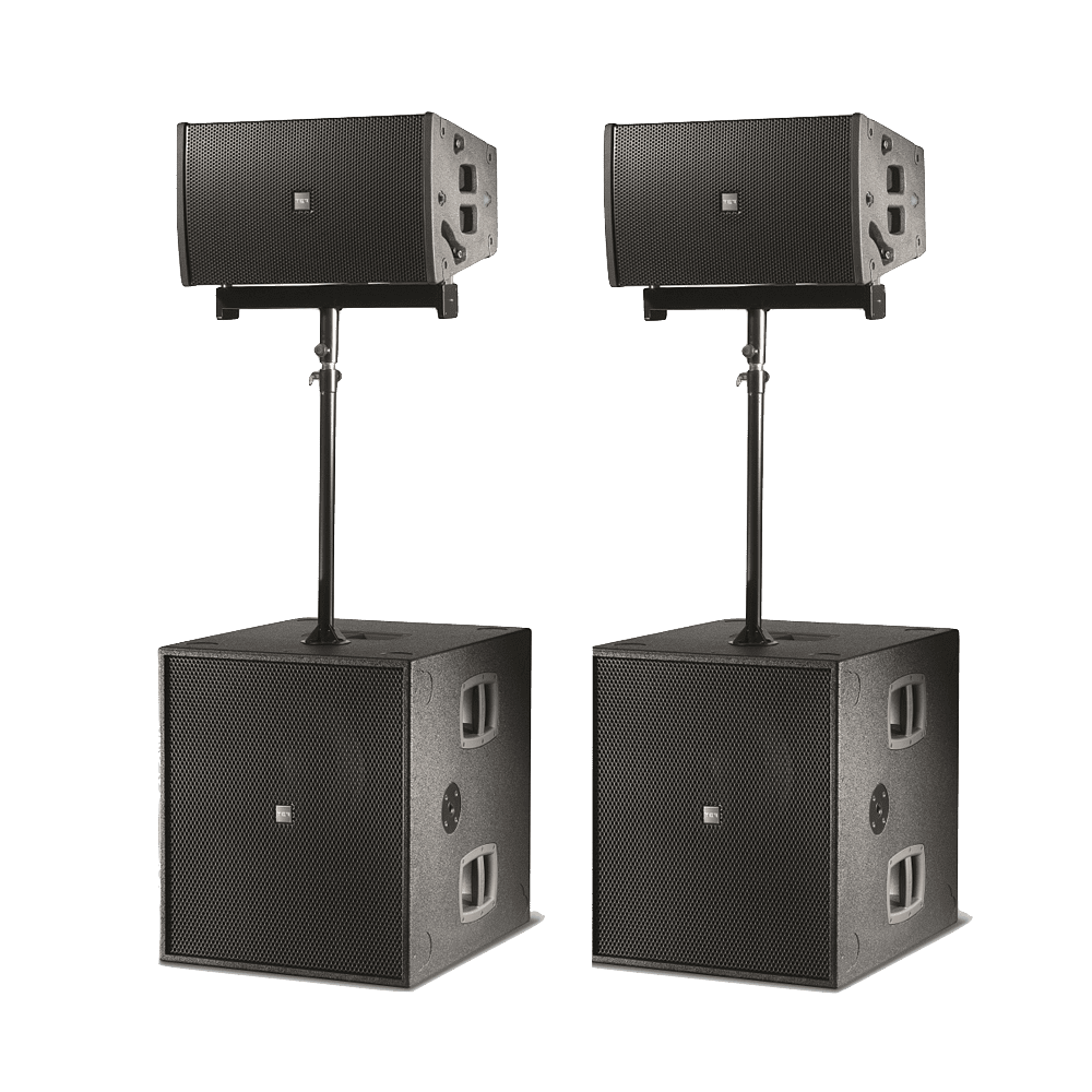 FBT HORIZON ACTIEVE LINE ARRAY SET 5.8 KW RMS ± 300 T/M 400 PERS - Crew ...