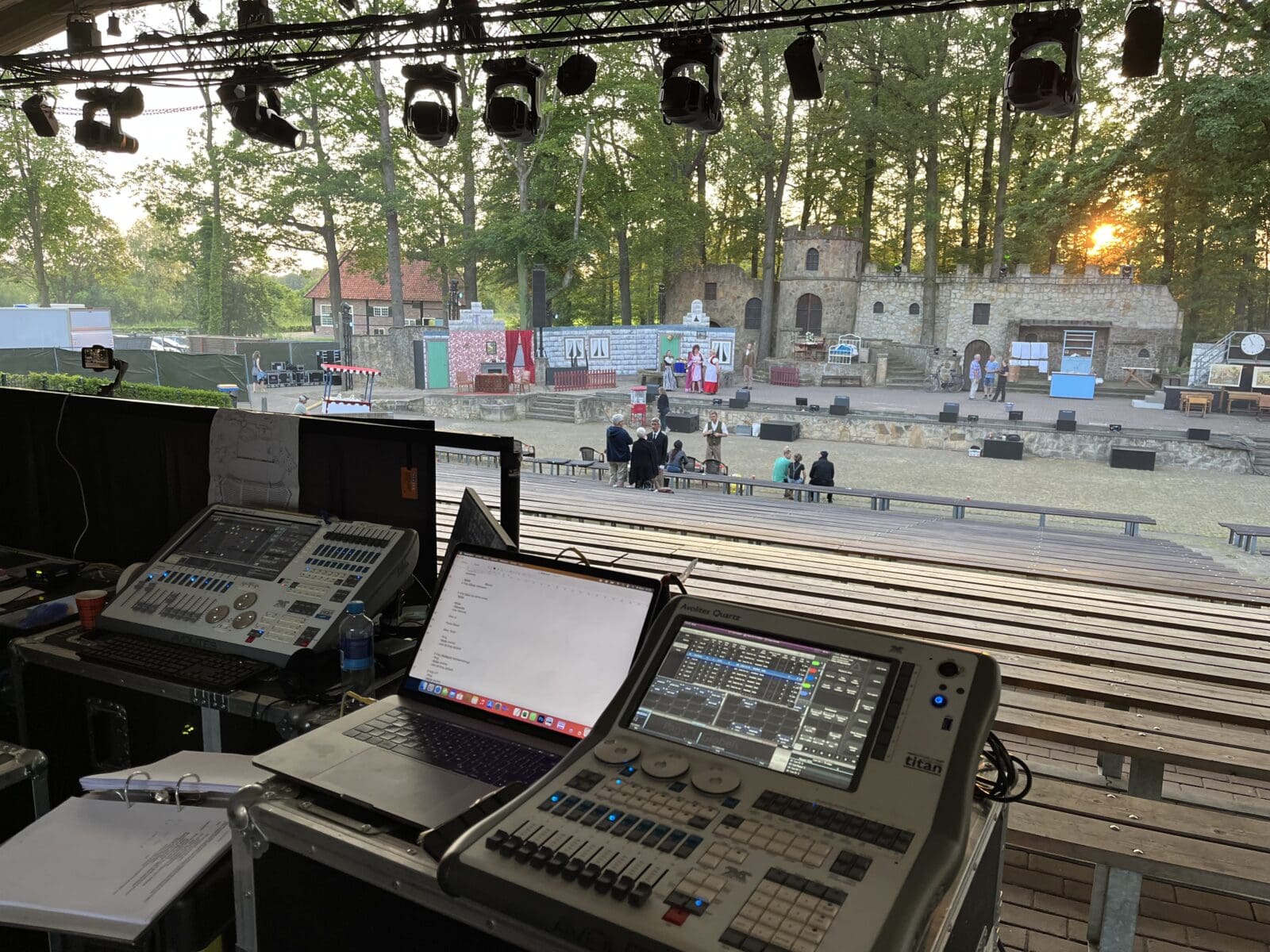 openlucht theater Ciske de rat 2023 - Crew Licht en Geluid