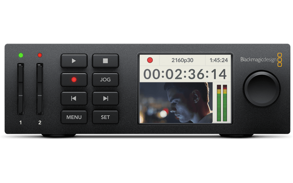 Blackmagic HyperDeck Studio Mini Video opname op SD - Crew Licht en Geluid